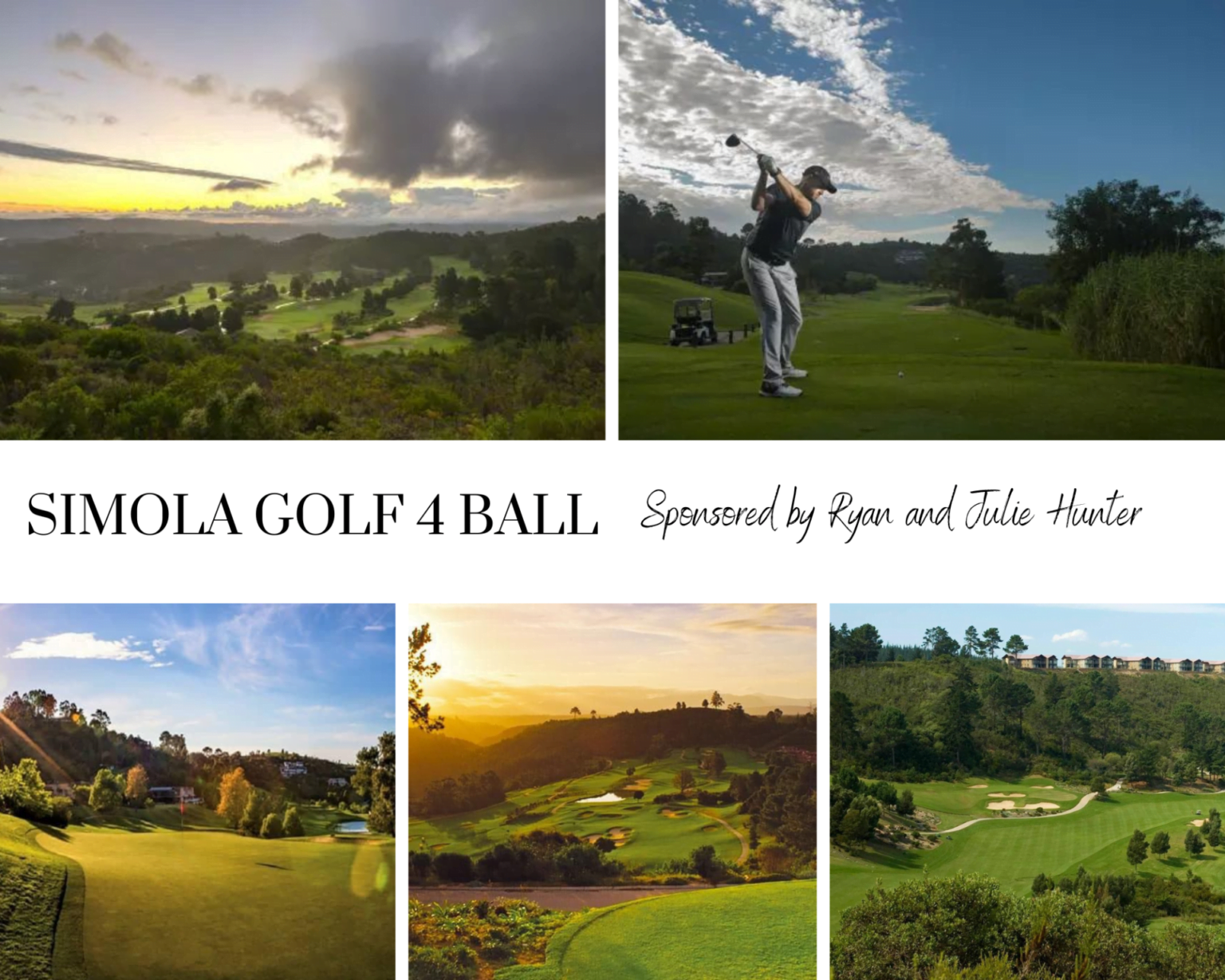 4 Ball at Simola Golf course | The Grey Foundation Fundraising Auctions ...